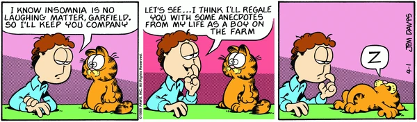 Garfield, April 1988 comic strips | Garfield Wiki | Fandom