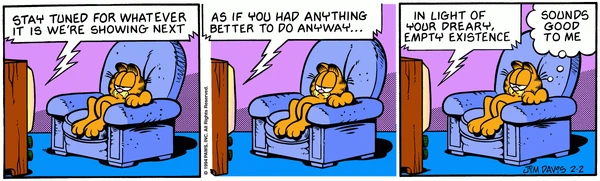 Garfield, February 1994 comic strips | Garfield Wiki | Fandom