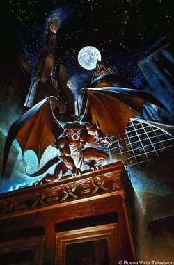 Goliath Gargoyle Drawings