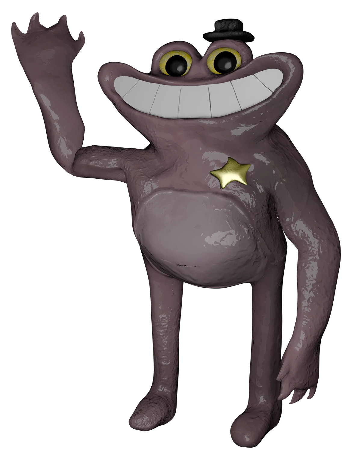 Sheriff Toadster (Distorting Clay) | Garten of Banban Wiki | Fandom