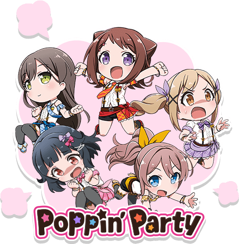 Poppin'Party | BanG Dream! Girls Band Party! ☆ PICO Wiki | Fandom