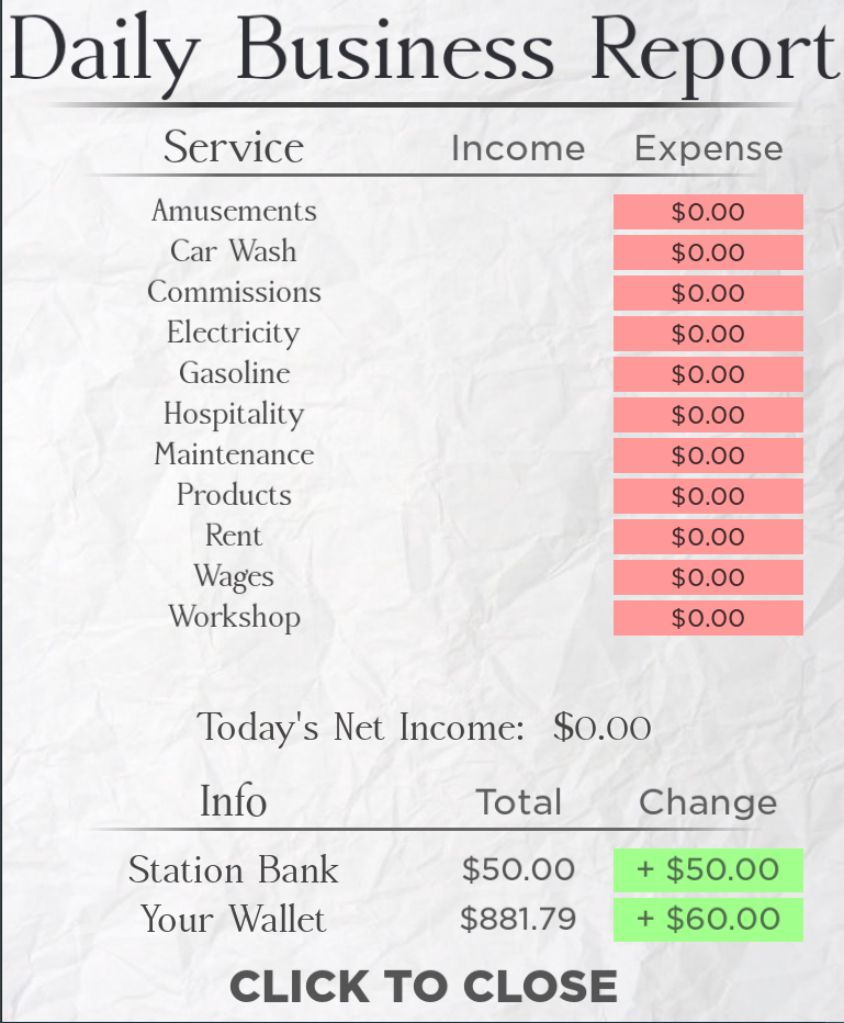 Expenses Gas Station Simulator Wiki Fandom