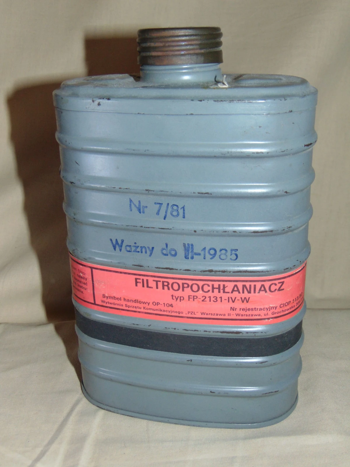 Polish industrial filters | Gas Mask and Respirator Wiki | Fandom