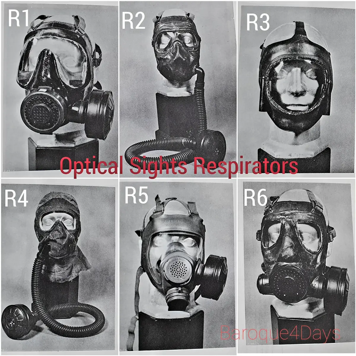 Experimental Optical Sights Respirators | Gas Mask and Respirator Wiki ...