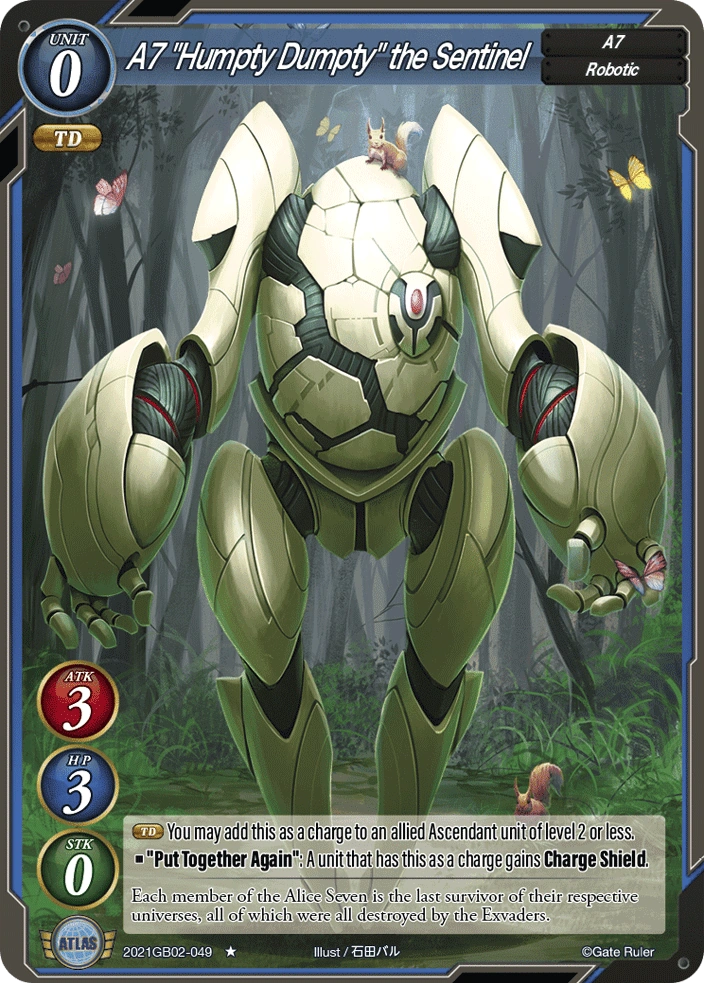 A7 "Humpty Dumpty" the Sentinel | Gate Ruler Wiki | Fandom
