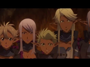 Dark Elves Joining Itami to fight the Flame Dragon | Gate - Thus the ...