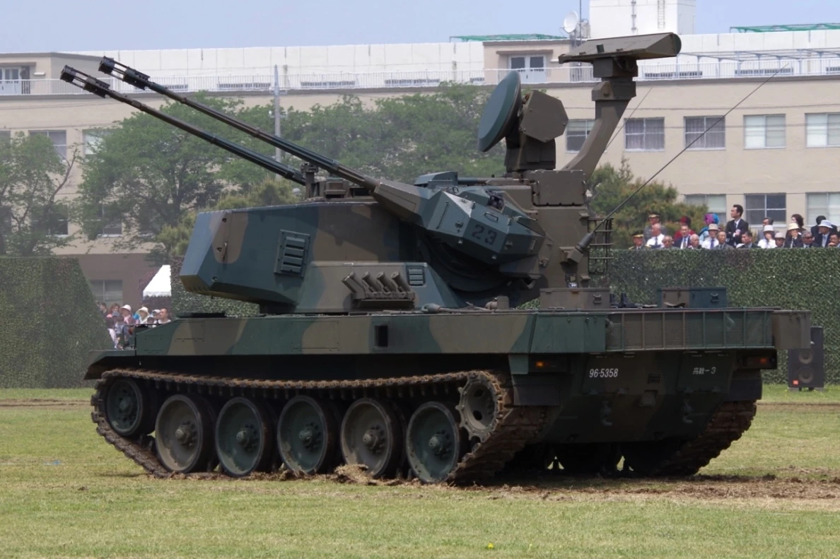 Type 87 Self-Propelled Anti-Aircraft Gun | Gate - Thus the JSDF Fought ...