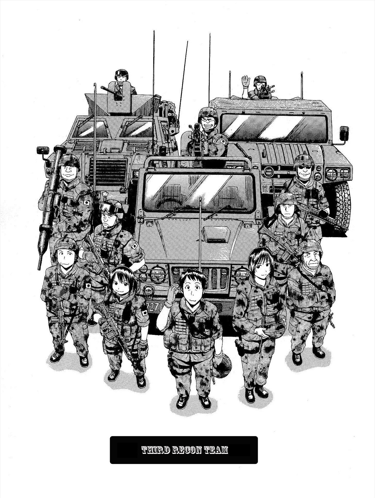 Third Recon Team | Gate - Thus the JSDF Fought There! Wiki | Fandom