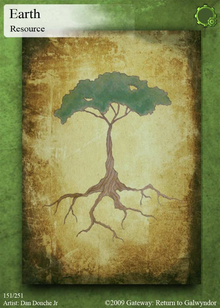 Earth (card) | Gateway: Return to Galwyndor Wiki | Fandom