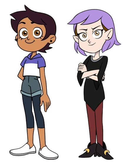 Luz Noceda and Amity Blight | GavenLovesAnimals' Animal Kindom Wiki | Fandom