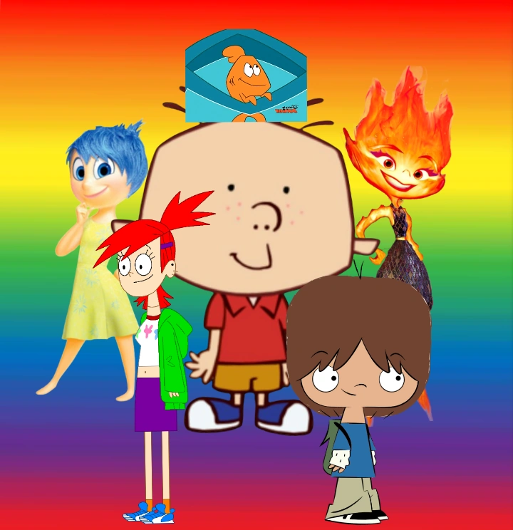 Stanley, Joy, Mac, Frankie, Dennis, and Ember (Steven Universe ...