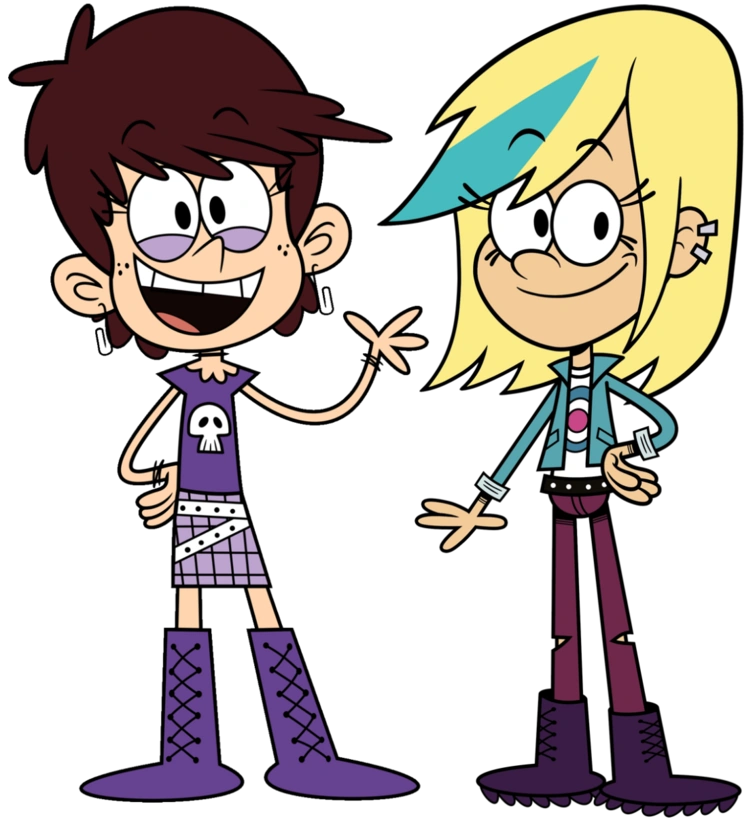 Luna Loud and Sam Sharp | GavenLovesAnimals' Animal Kindom Wiki | Fandom