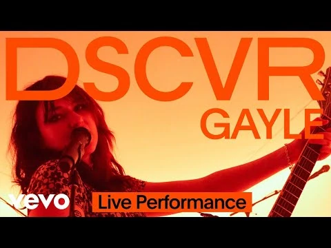 Vevo DSCVR Live Sessions | GAYLE Wiki | Fandom