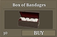Box of Bandages | Guts & Blackpowder Unofficial Wiki | Fandom
