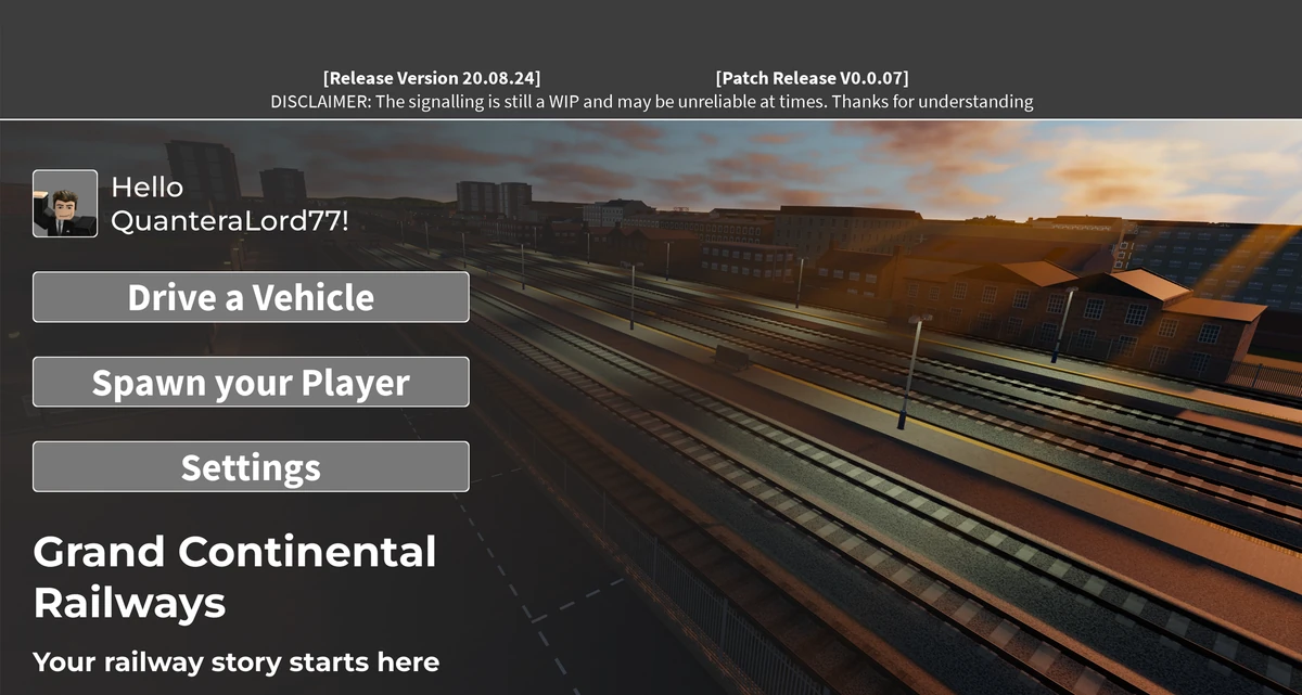 Main Menu | Grand Continental Railways Wiki | Fandom
