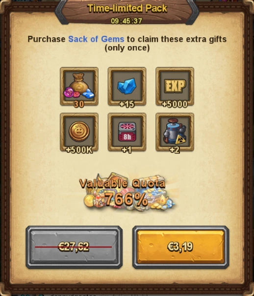 Time-limited Pack | Gumballs & Dungeons Wikia | Fandom