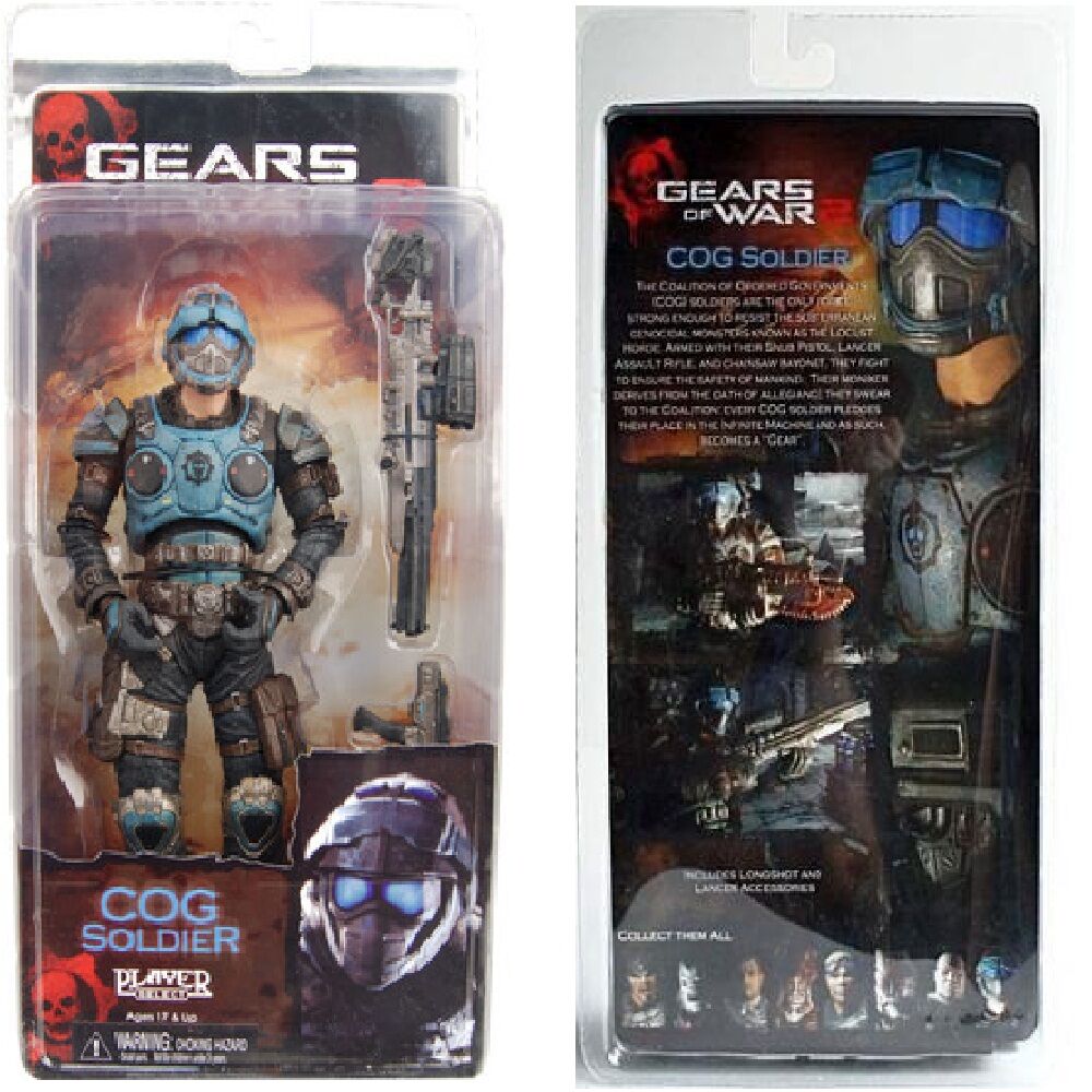 COG Soldier Action Figure Series Three Gears of War Wiki Fandom
