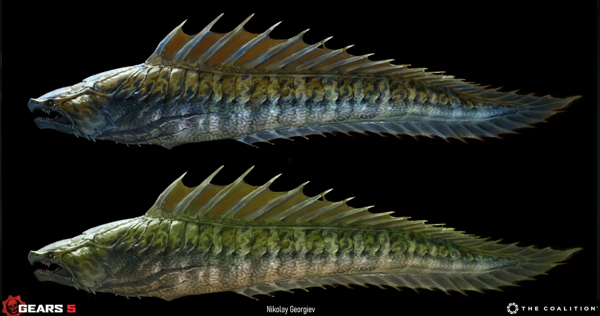 Rock Eel | Gears of War Wiki | Fandom