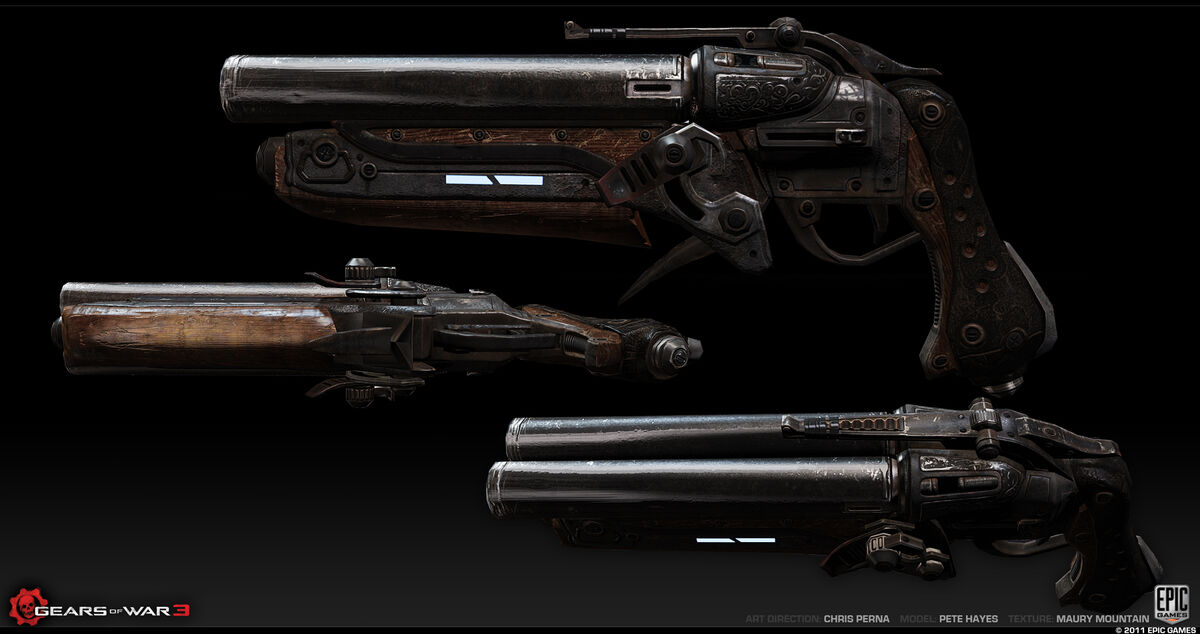 Sawed-Off Shotgun | Gears of War Wiki | Fandom