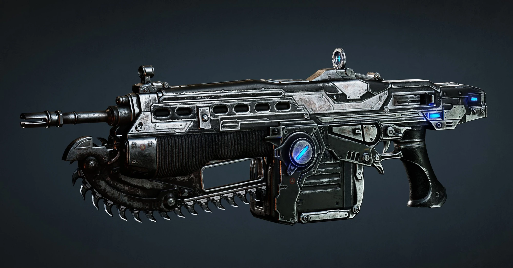 Mark 2 Lancer Assault Rifle | Gears of War Wiki | Fandom