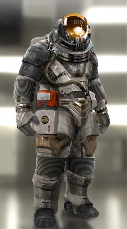 Hard Shell Space Suit Sci Fi