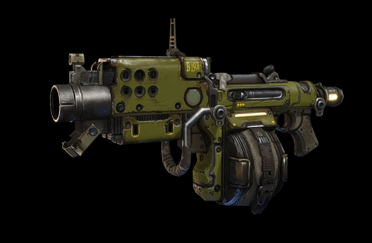 Booshka Grenade Launcher | Gears of War Wiki | Fandom