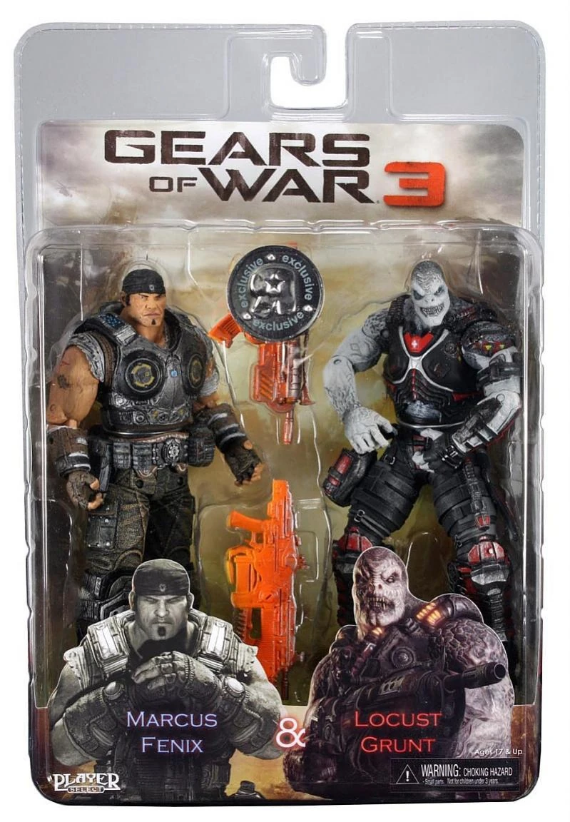 Marcus Fenix Vs Locust Grunt (Action Figure Set) | Gears of War Wiki ...
