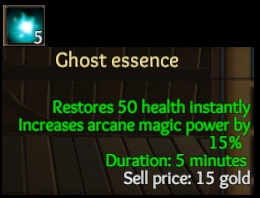 Ghost Essence | Gedonia Wiki | Fandom