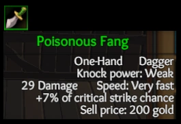 Poisonous Fang | Gedonia Wiki | Fandom