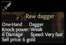 Raw Dagger | Gedonia Wiki | Fandom