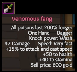 Venomous Fang | Gedonia Wiki | Fandom