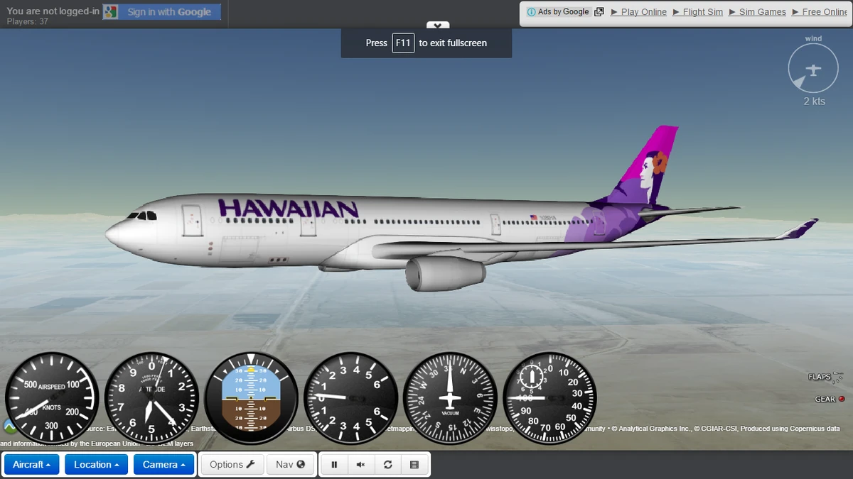 Airbus A330-200 | GEFS Online Free Flight Simulator Wiki | Fandom