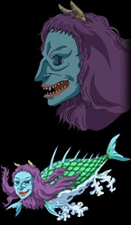Wakasa Mermaid | GeGeGe no Kitarō Wiki | Fandom