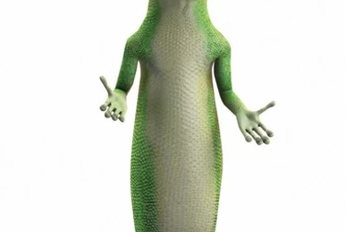 Geico Lizard Flat Tire