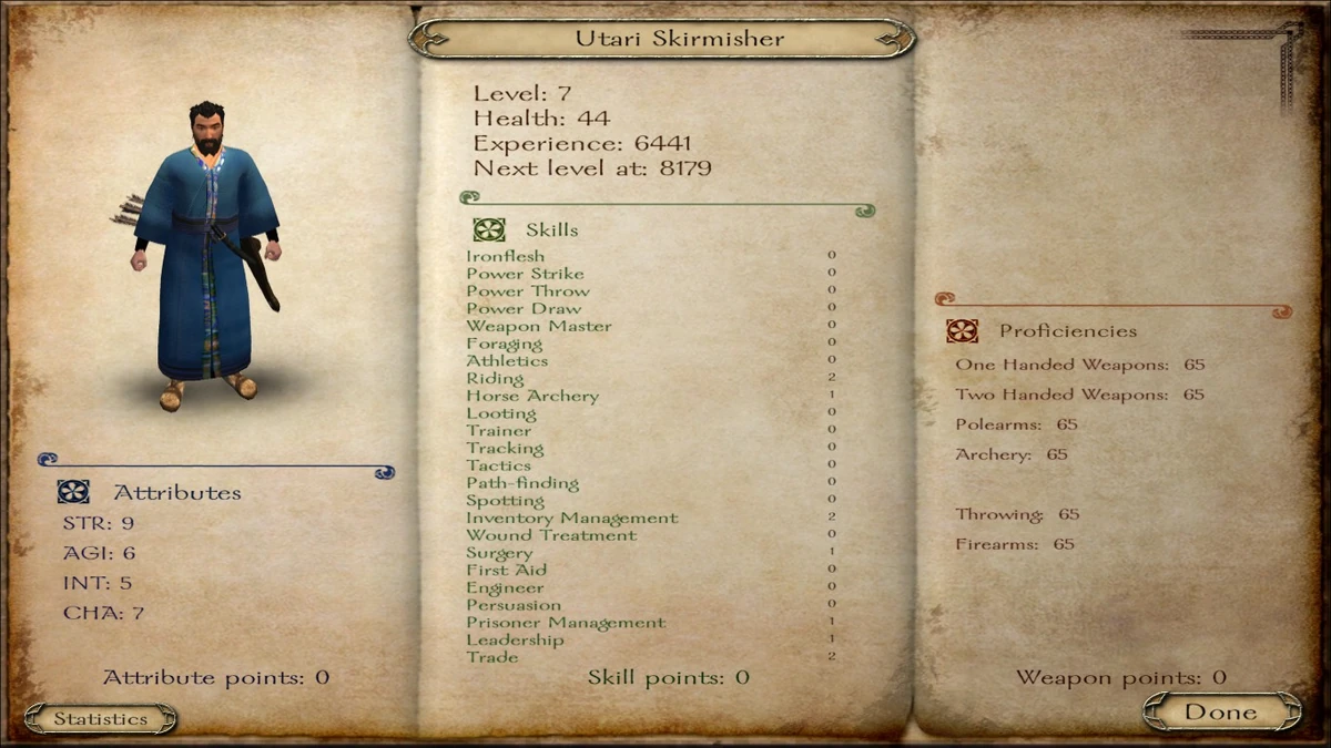 Utari Skirmisher | Gekokujo Wiki | Fandom