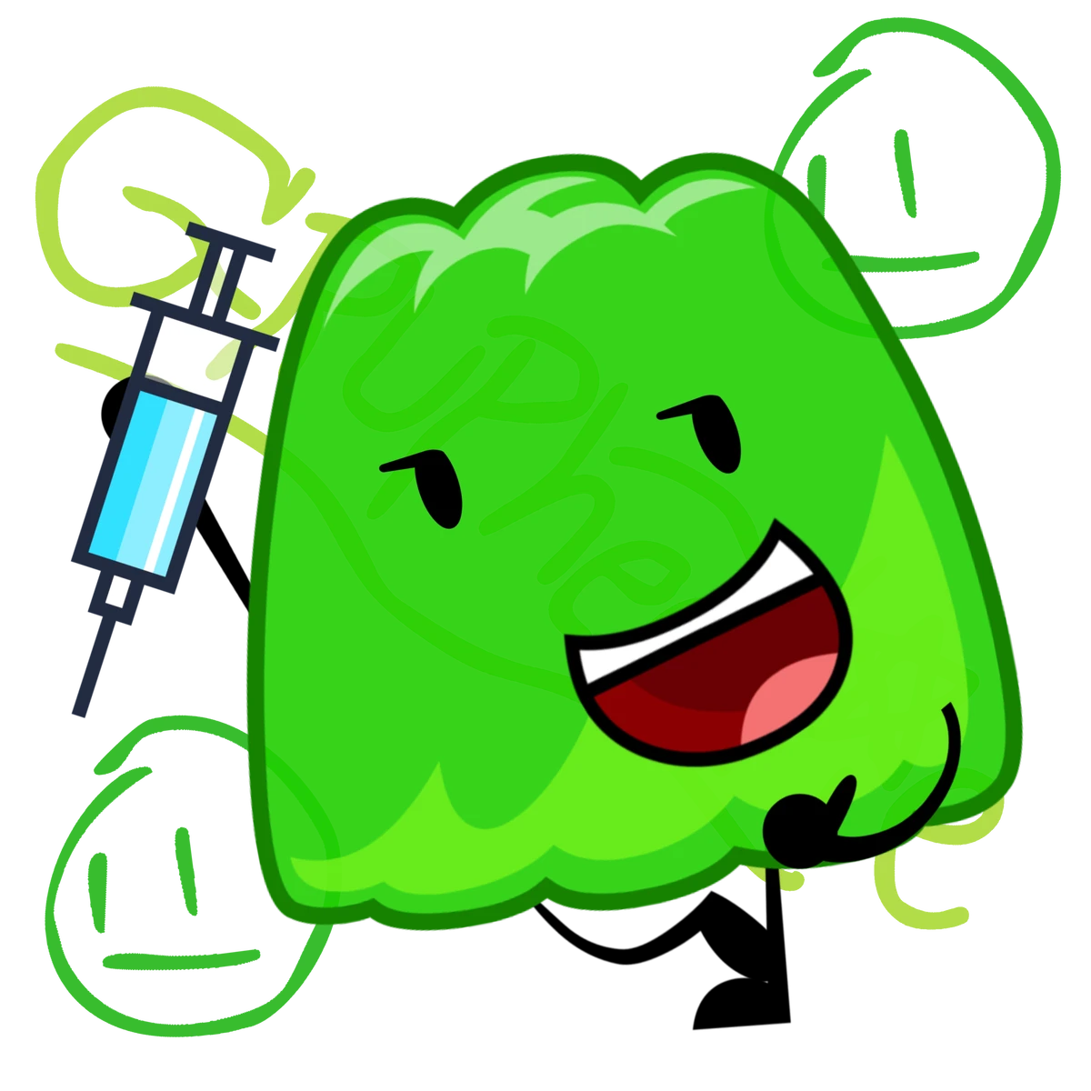 BFDIA Gelatin | Gelatin and Jello Wiki | Fandom