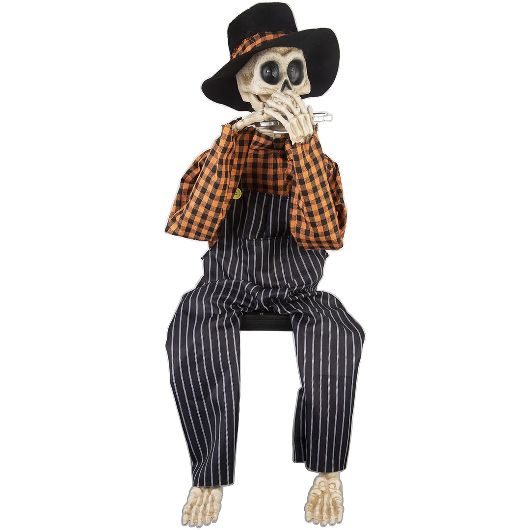 Skeleton Playing Harmonica | Gemmy Wiki | Fandom