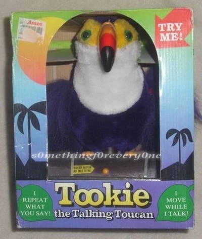 Tookie the Talking Toucan | Gemmy Wiki | Fandom