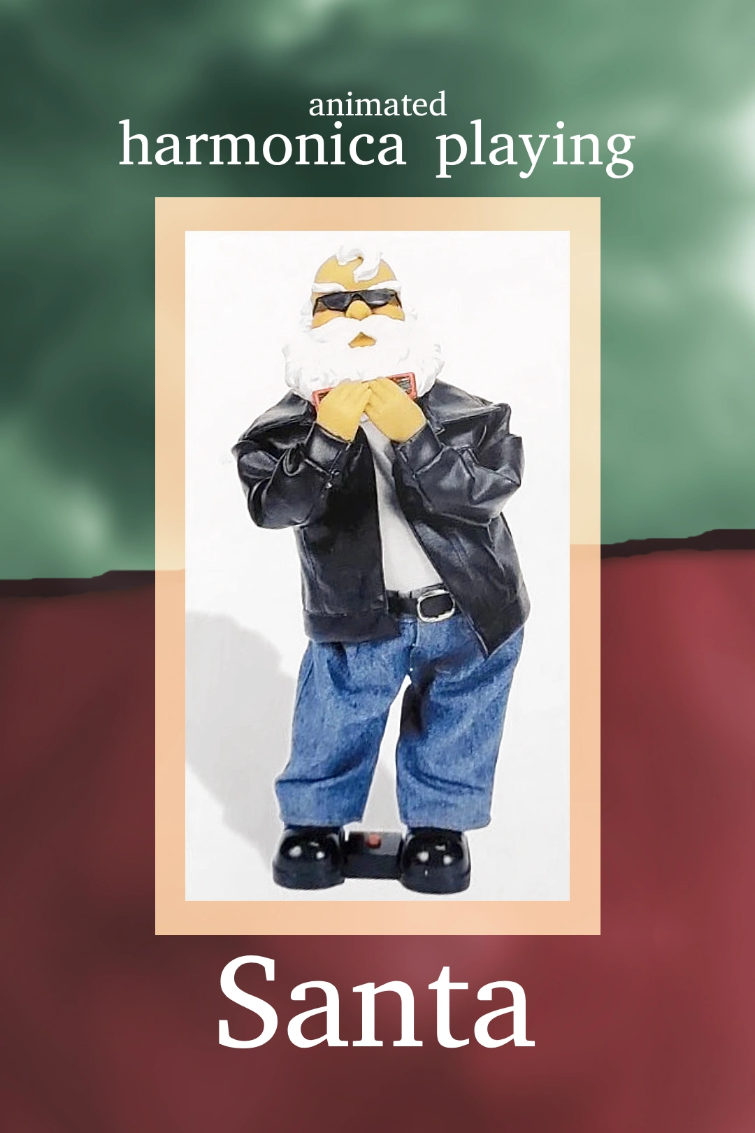 Animated Harmonica Playing Santa | Gemmy Wiki | Fandom