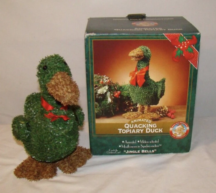 Quacking Topiary Duck | Gemmy Wiki | Fandom