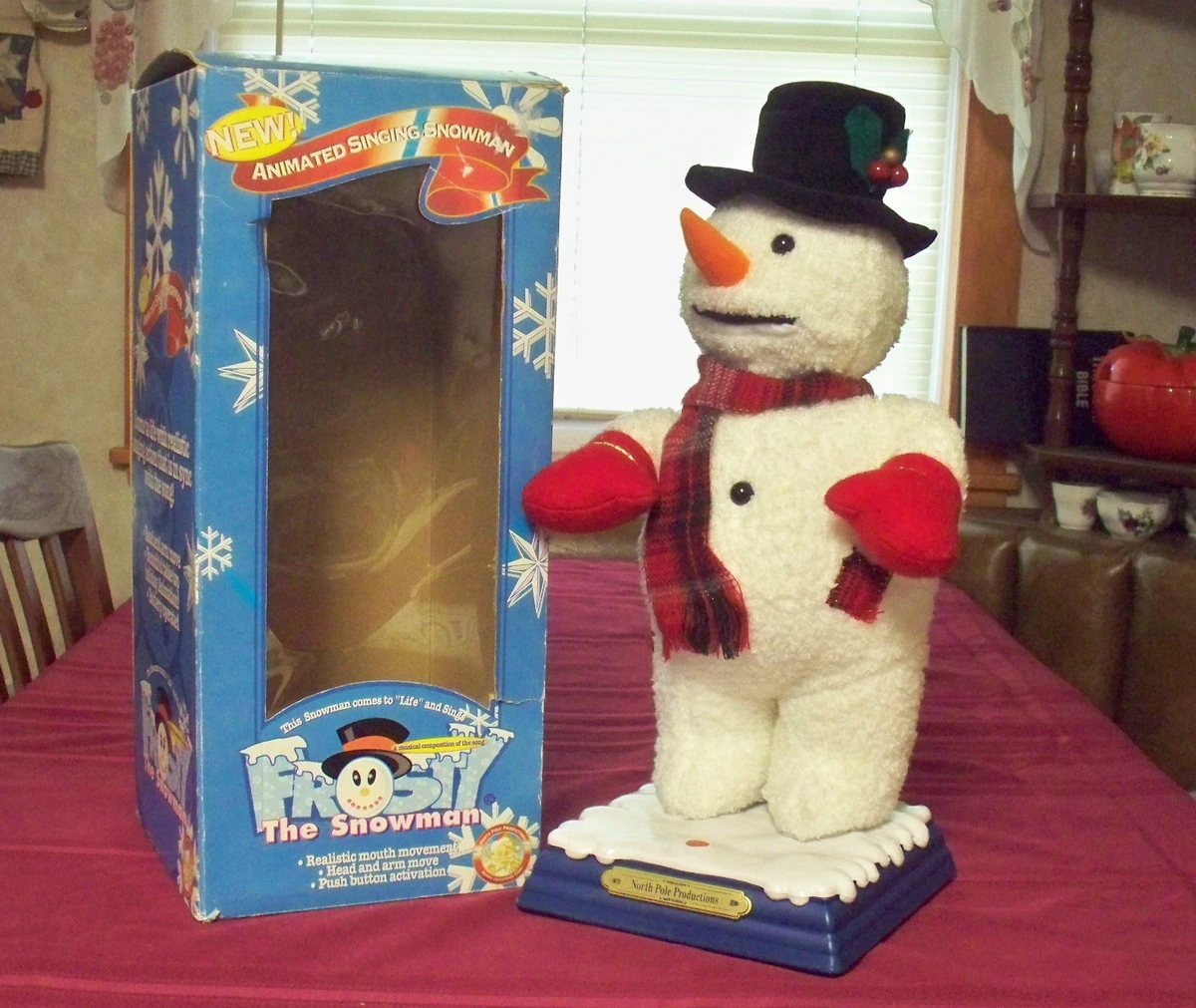 Animated Singing Snowman (1997) | Gemmy Wiki | Fandom