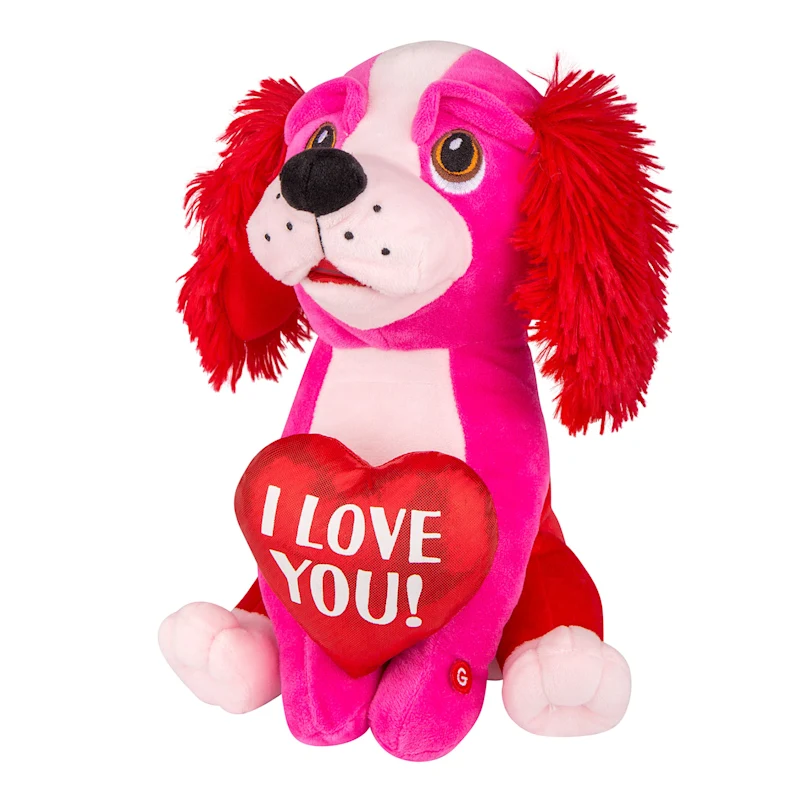 Swaying Pink Valentines Dog | Gemmy Wiki | Fandom