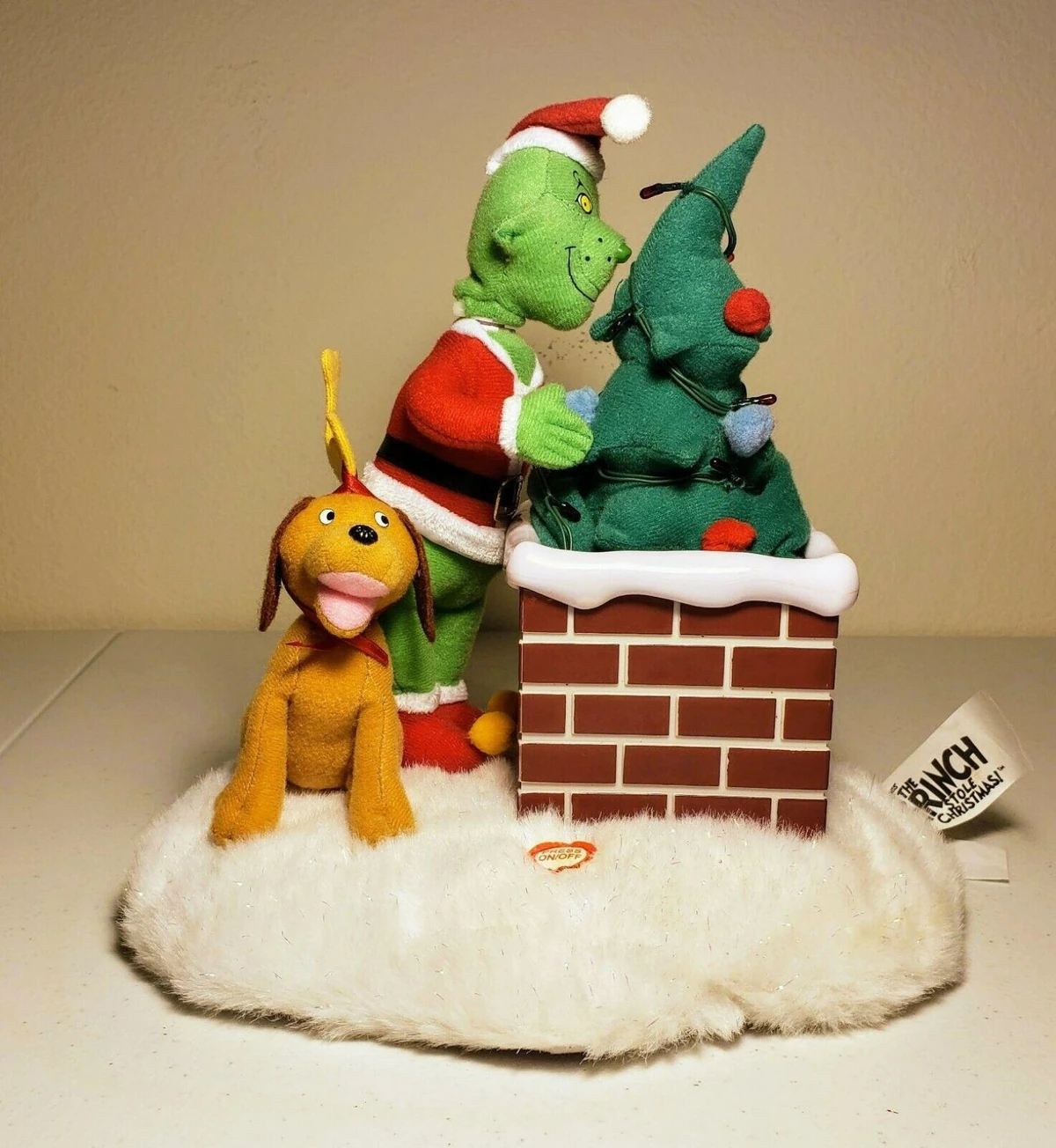 Animated Grinch and Max Chimney Scene | Gemmy Wiki | Fandom