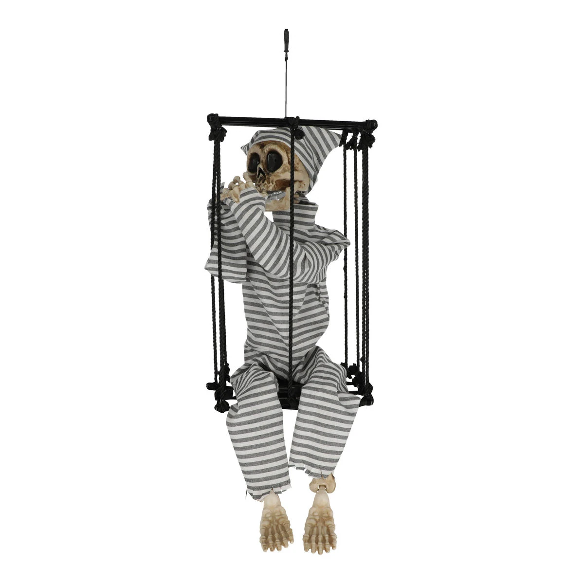 Caged Skeleton Playing Harmonica | Gemmy Wiki | Fandom