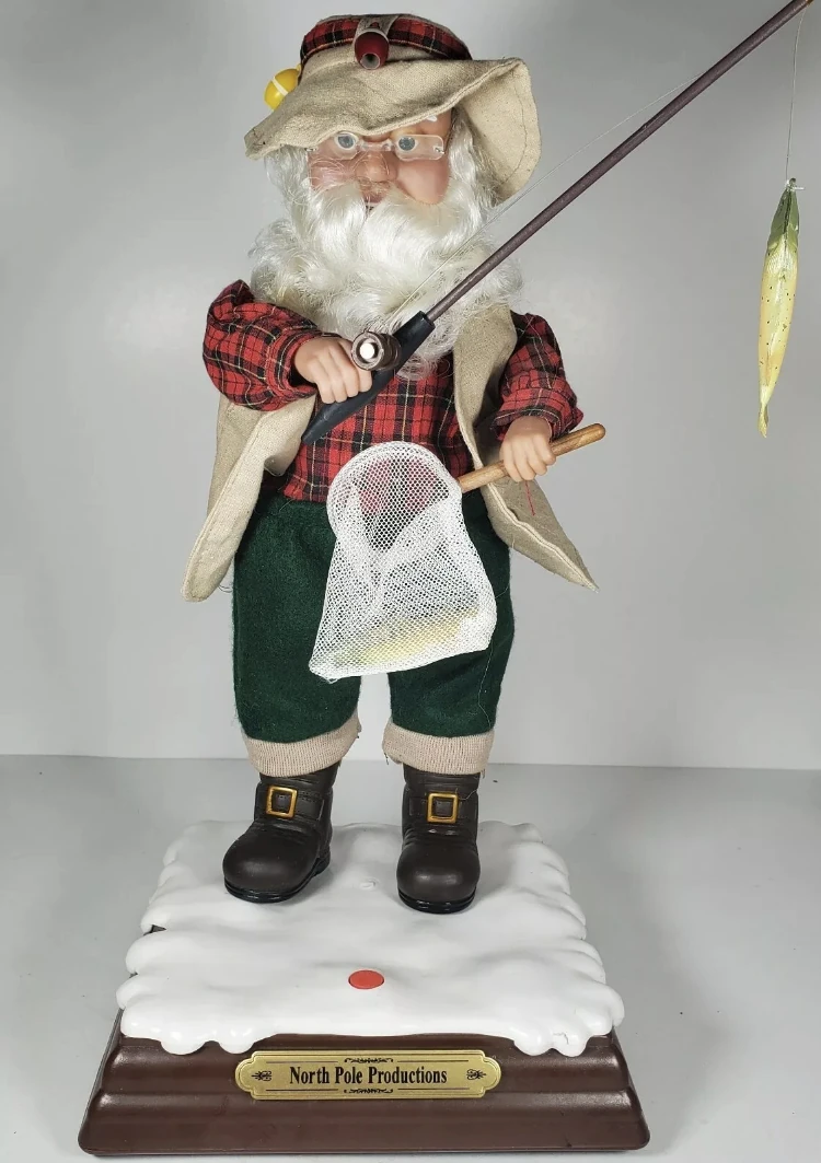 Animated Fishing Santa | Gemmy Wiki | Fandom