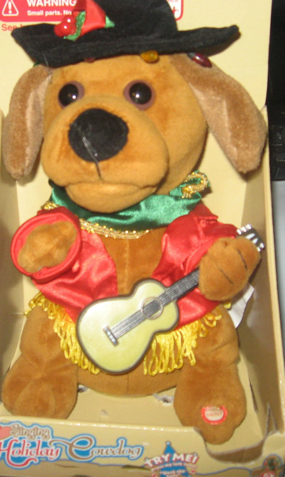 Singing Holiday Cowdog | Gemmy Wiki | Fandom