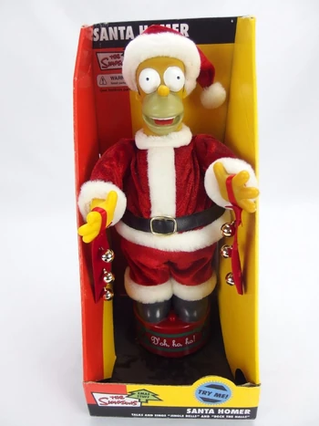 Animated Santa Homer | Gemmy Wiki | Fandom