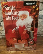 Animated Santa Soaking his Feet | Gemmy Wiki | Fandom