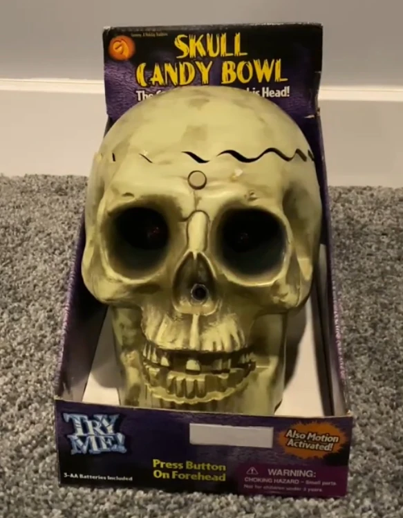 Skull Candy Bowl (2001) | Gemmy Wiki | Fandom