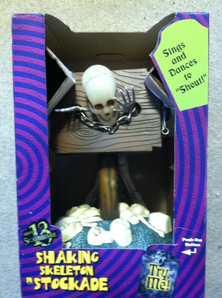 Animated Skeleton In Stockade | Gemmy Wiki | Fandom